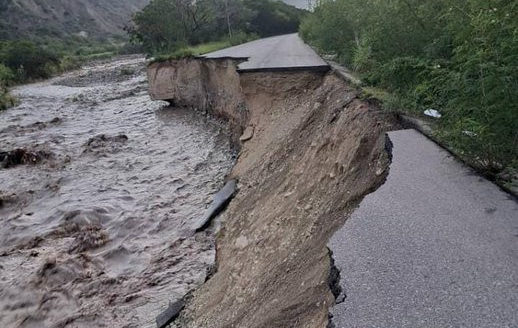 Lluvias torrenciales causan estragos en los Andes venezolanos